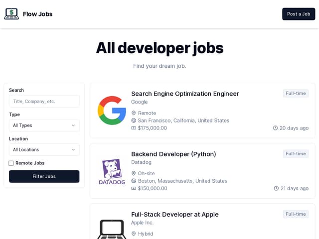 Portfolio - IDE Style